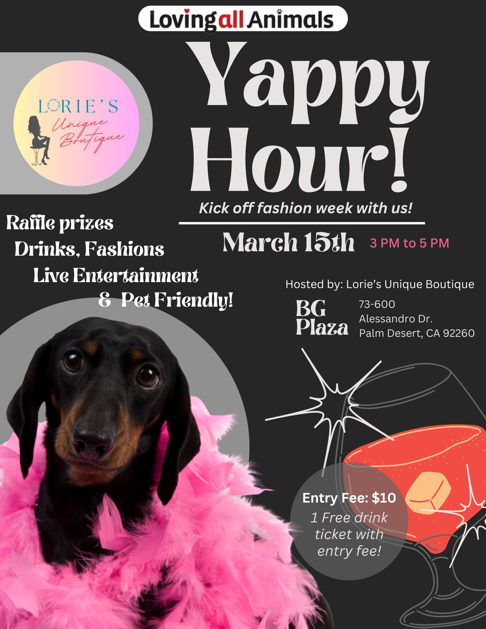 Event Calendar | Loving All Animals